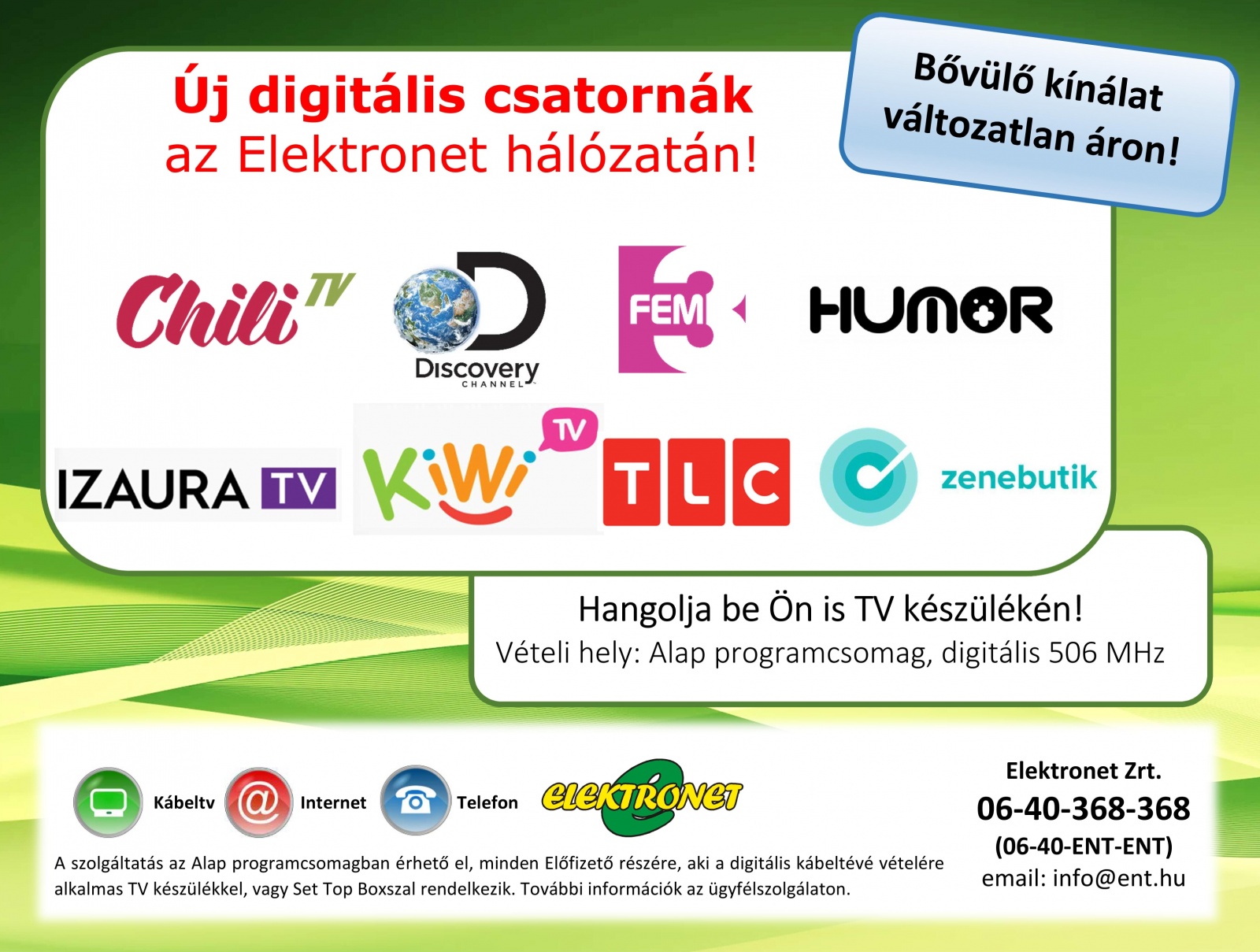 Hírek | Elektronet Elektronikai és Telekommunikációs Zrt.